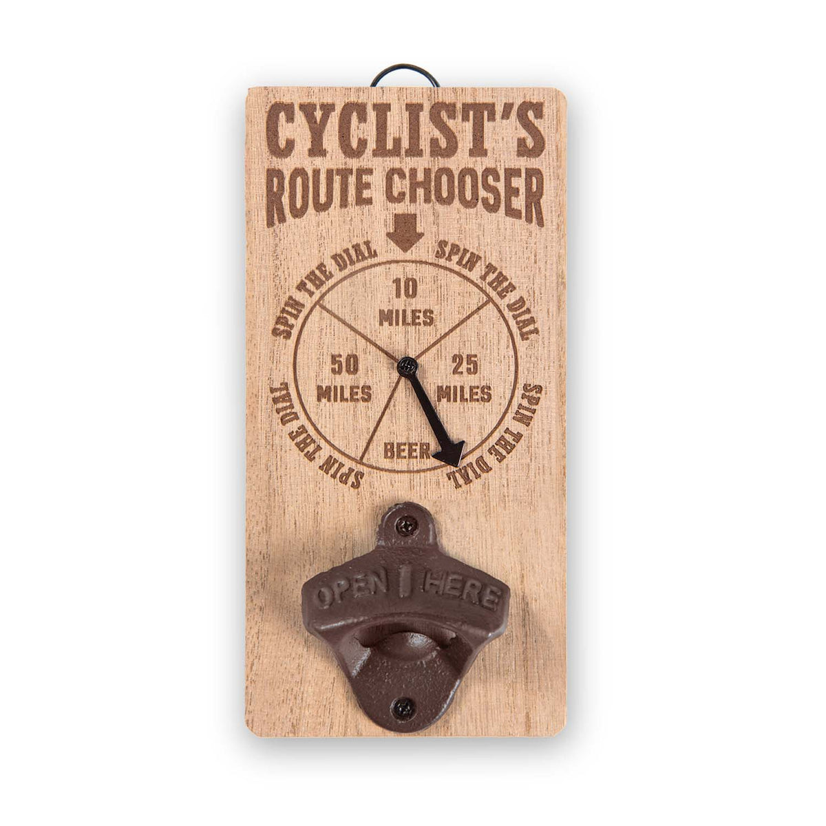 Chore Chooser Bottle Opener Cyclist | The Scotland Shop