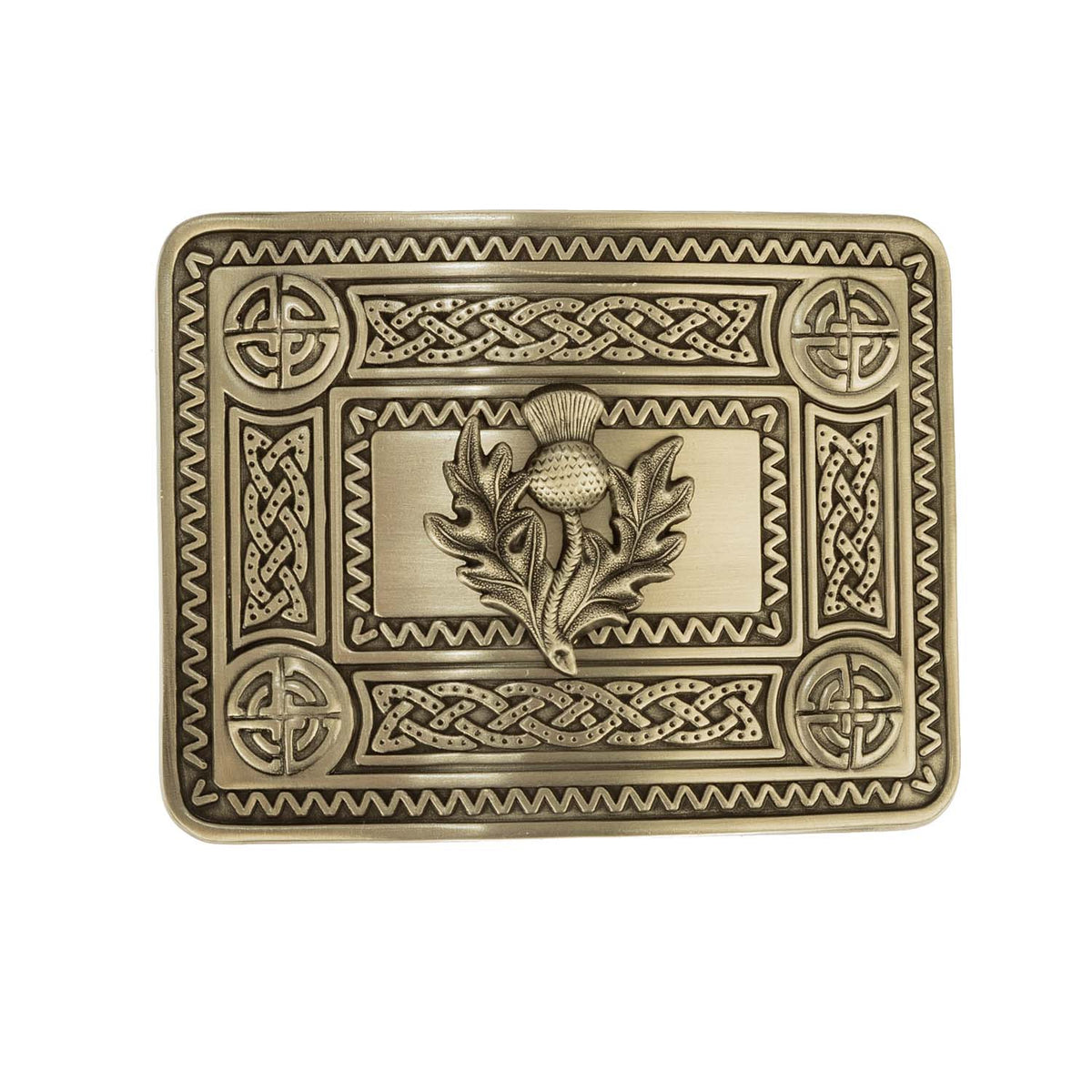 Antique Thistle Knot Buckle | The Scotland Shop