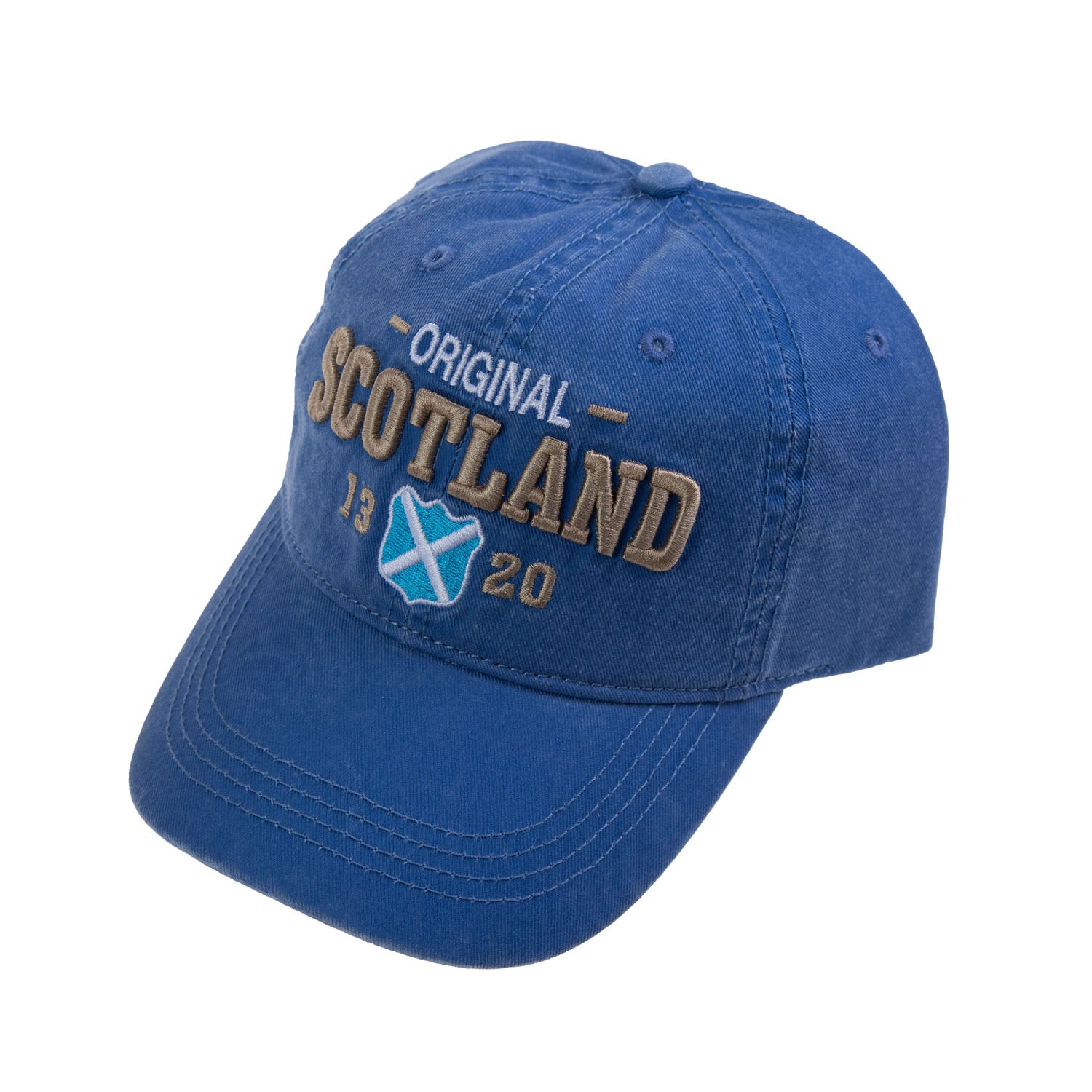 Scotland Vintage Shield Cap Blue | The Scotland Shop