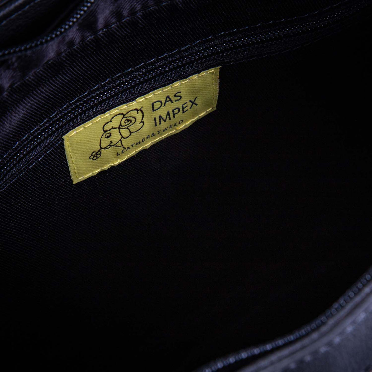Ht Vegan Leather Tote Bag Lt Brown Check / Black | The Scotland Shop