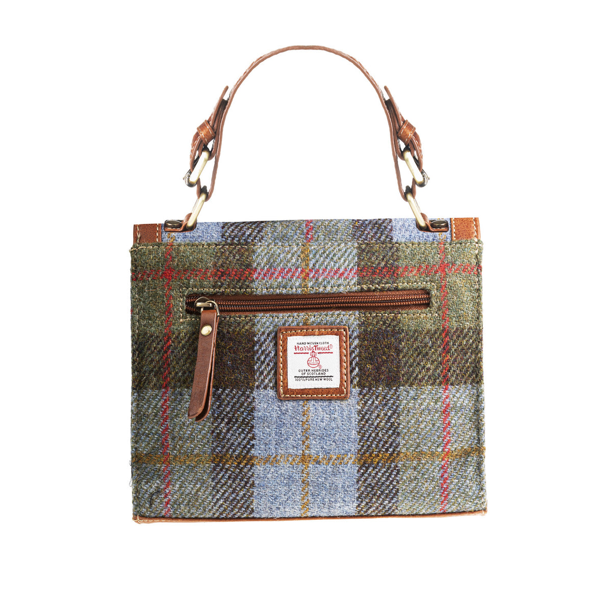 Ht Ladies Handbag Lovat Check / Tan | The Scotland Shop