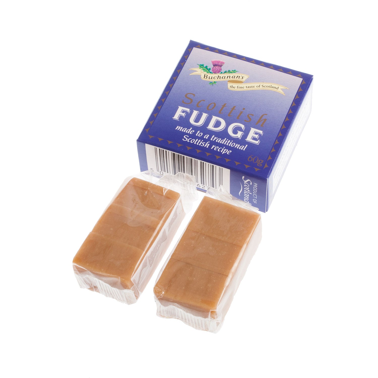 Buchanan's Traditional Scottish Fudge - 60G Box | The Scotland Shop