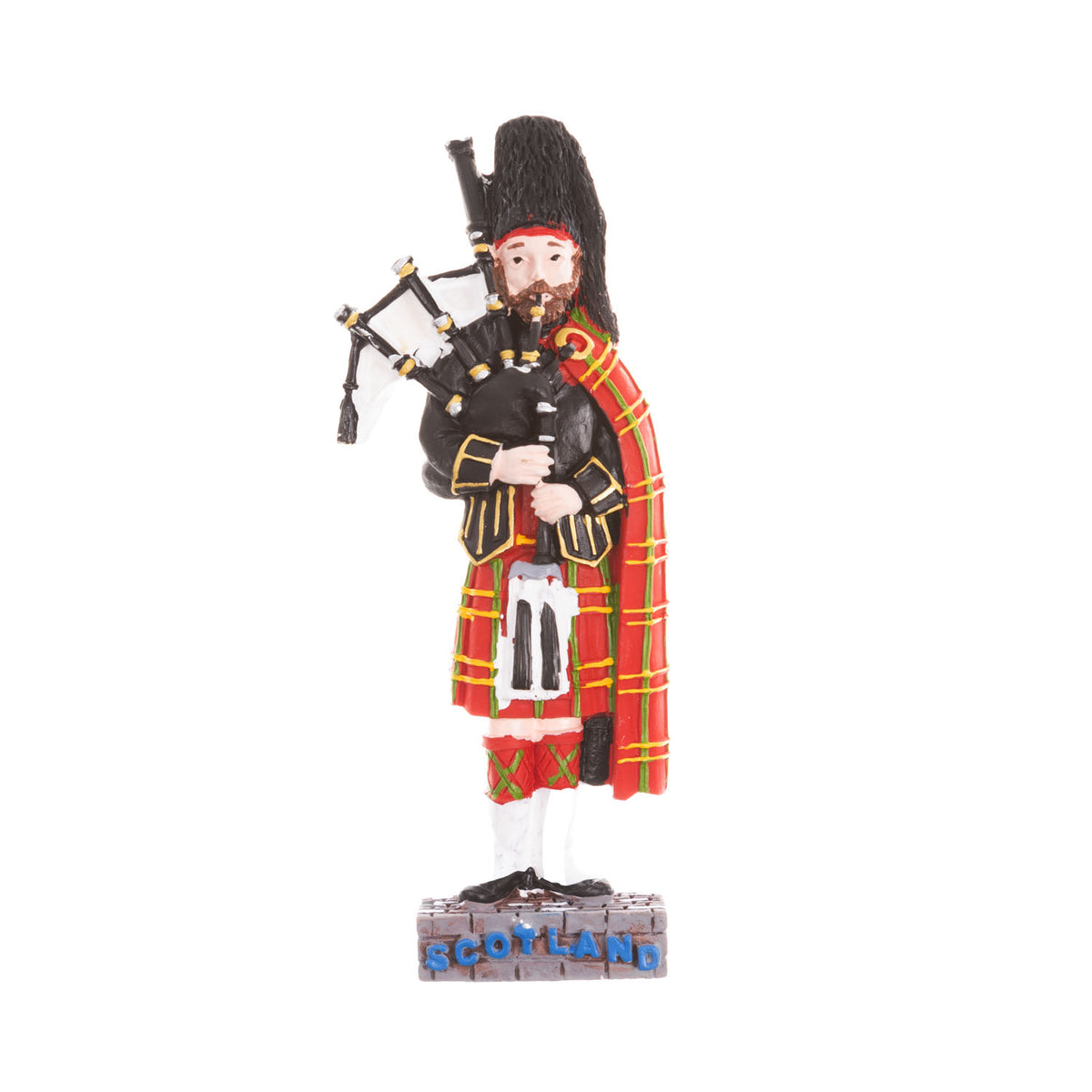 Resin Magnet- Scotland Piper Man | The Scotland Shop