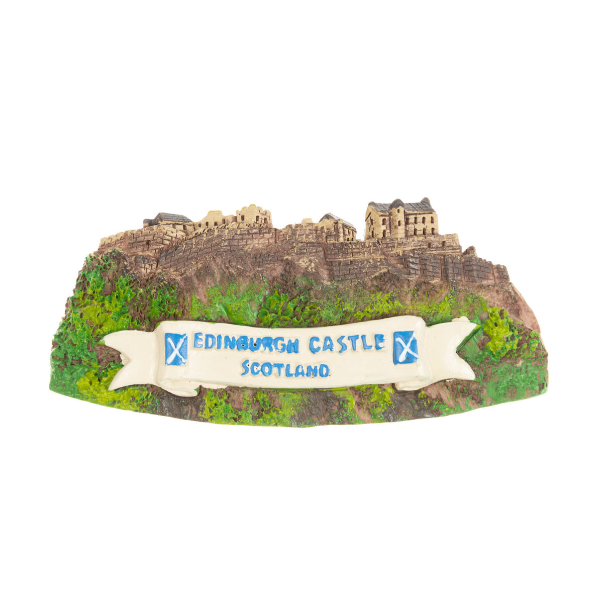 Resin Magnet - Sct Endinburgh Castle | The Scotland Shop