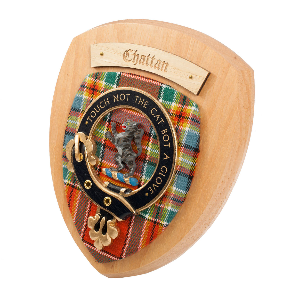 Clan Wall Plaque Chattan | The Scotland Shop