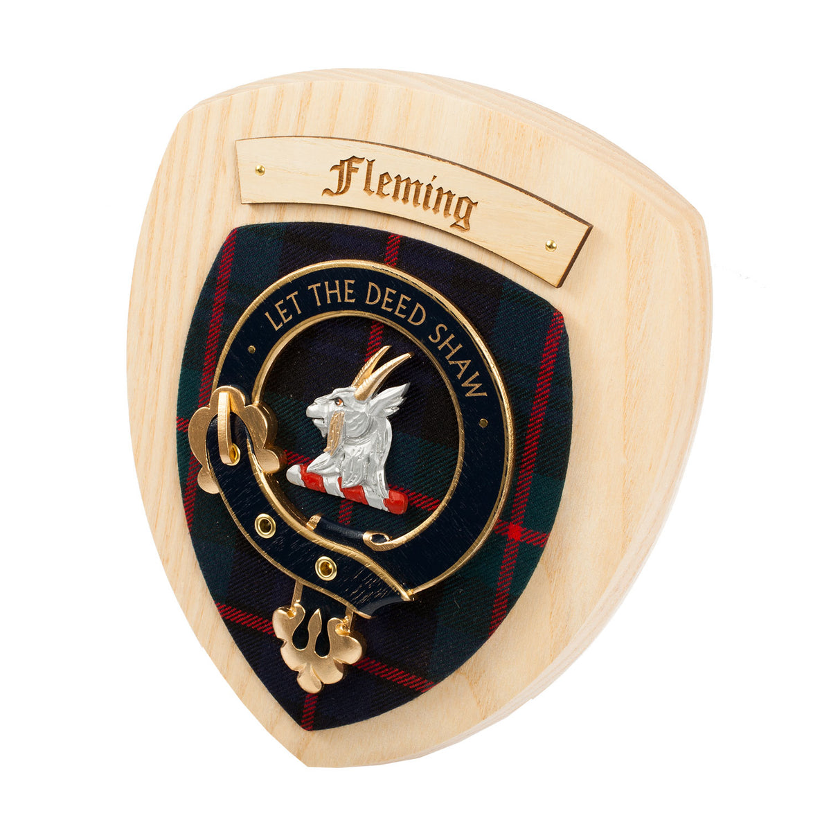 Clan Wall Plaque Fleming | The Scotland Shop