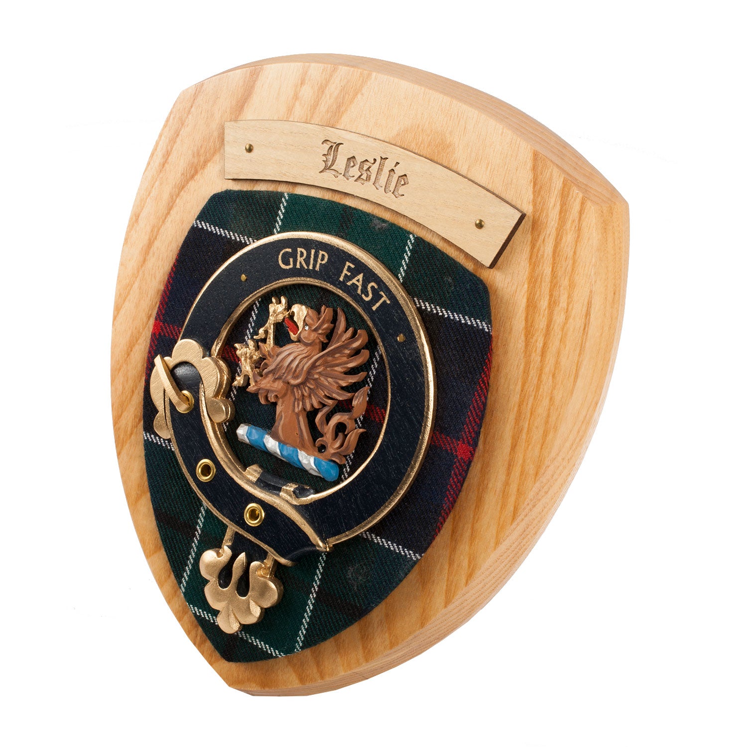 Clan Wall Plaque Leslie | The Scotland Shop