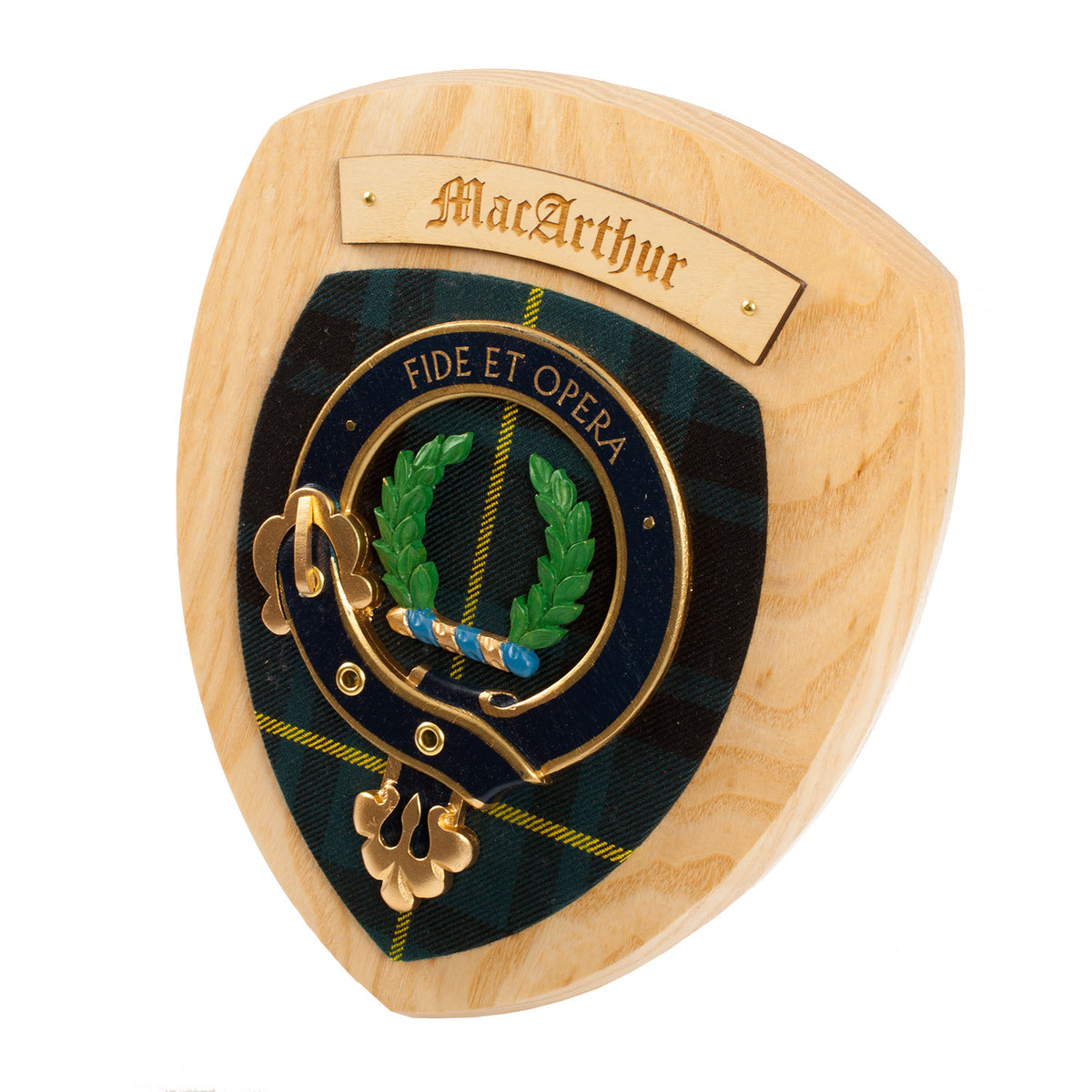 Clan Wall Plaque Macarthur | The Scotland Shop