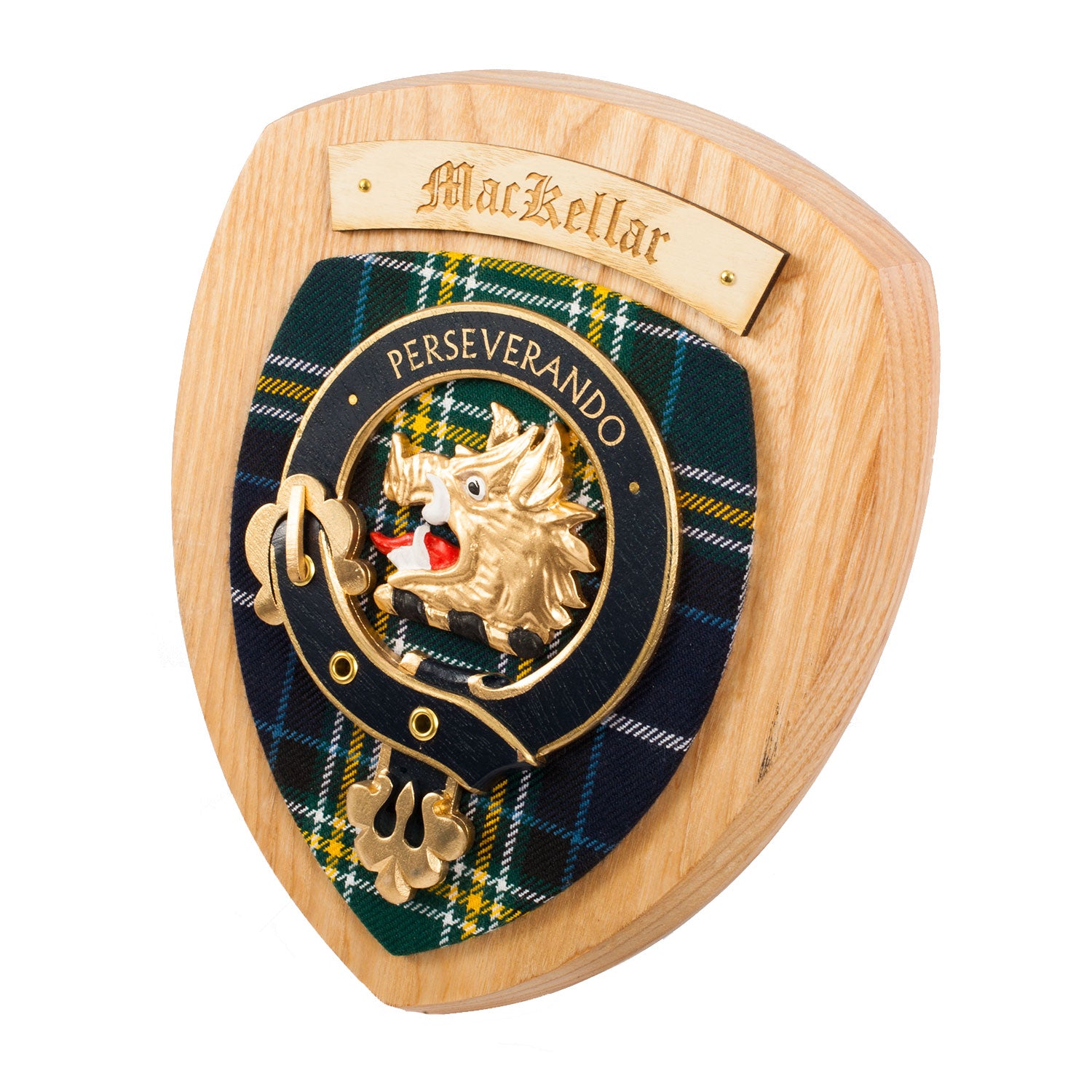 Clan Wall Plaque Mackellar | The Scotland Shop