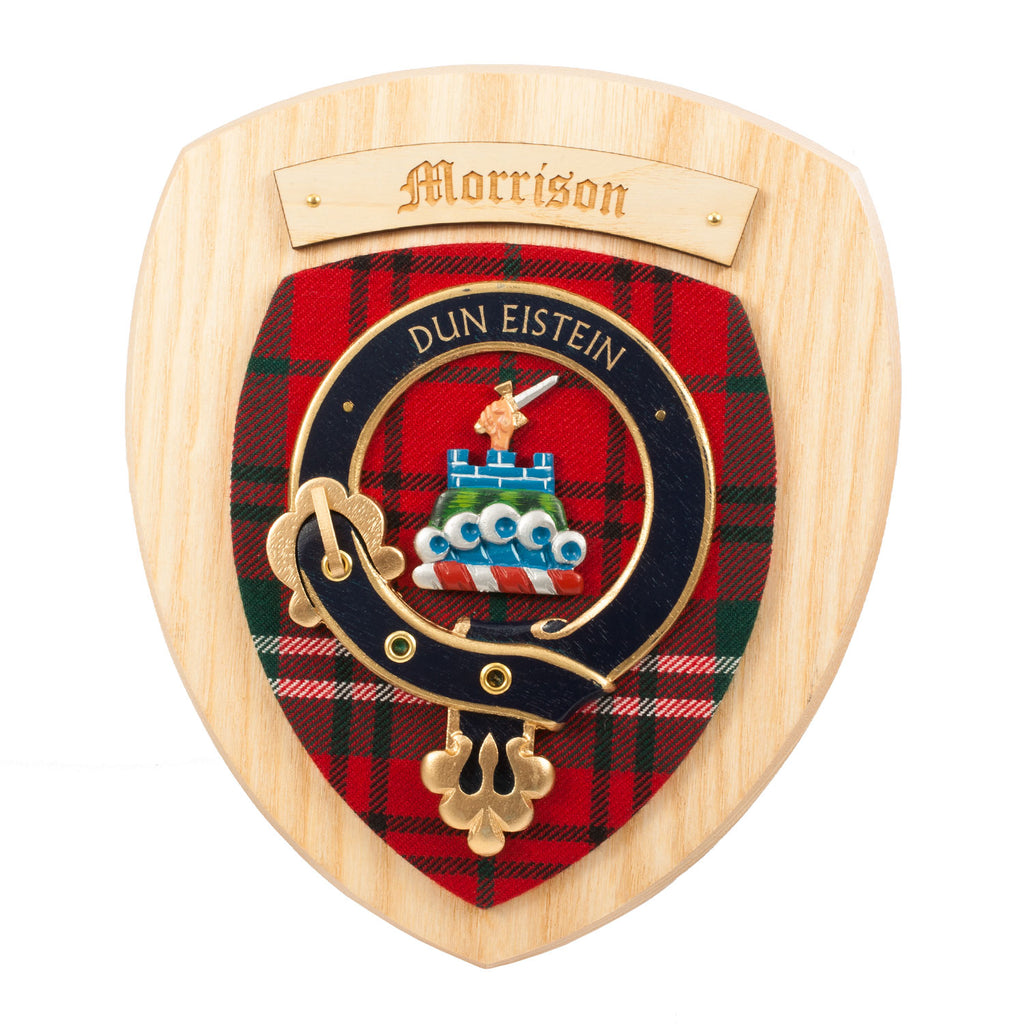 Clan Wall Plaque Morrison | The Scotland Shop