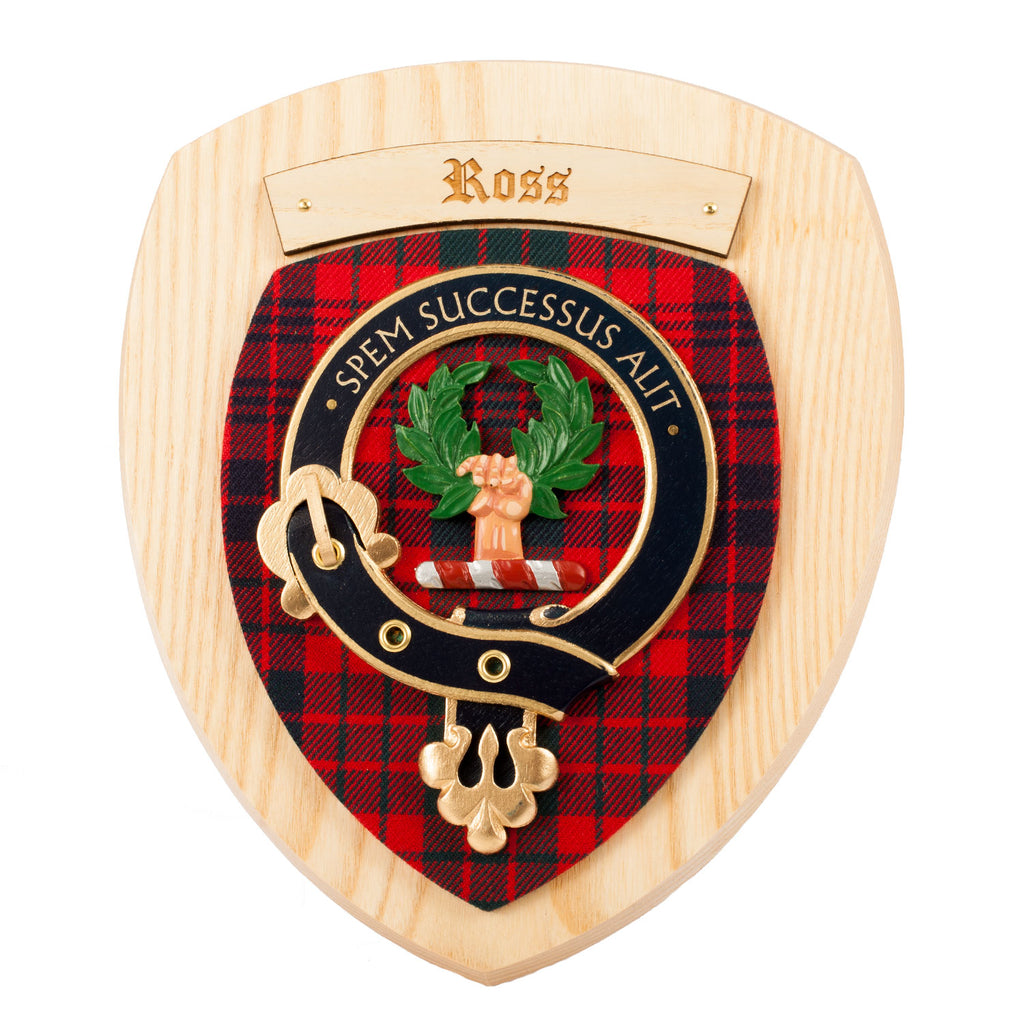 Clan Wall Plaque Ross | The Scotland Shop