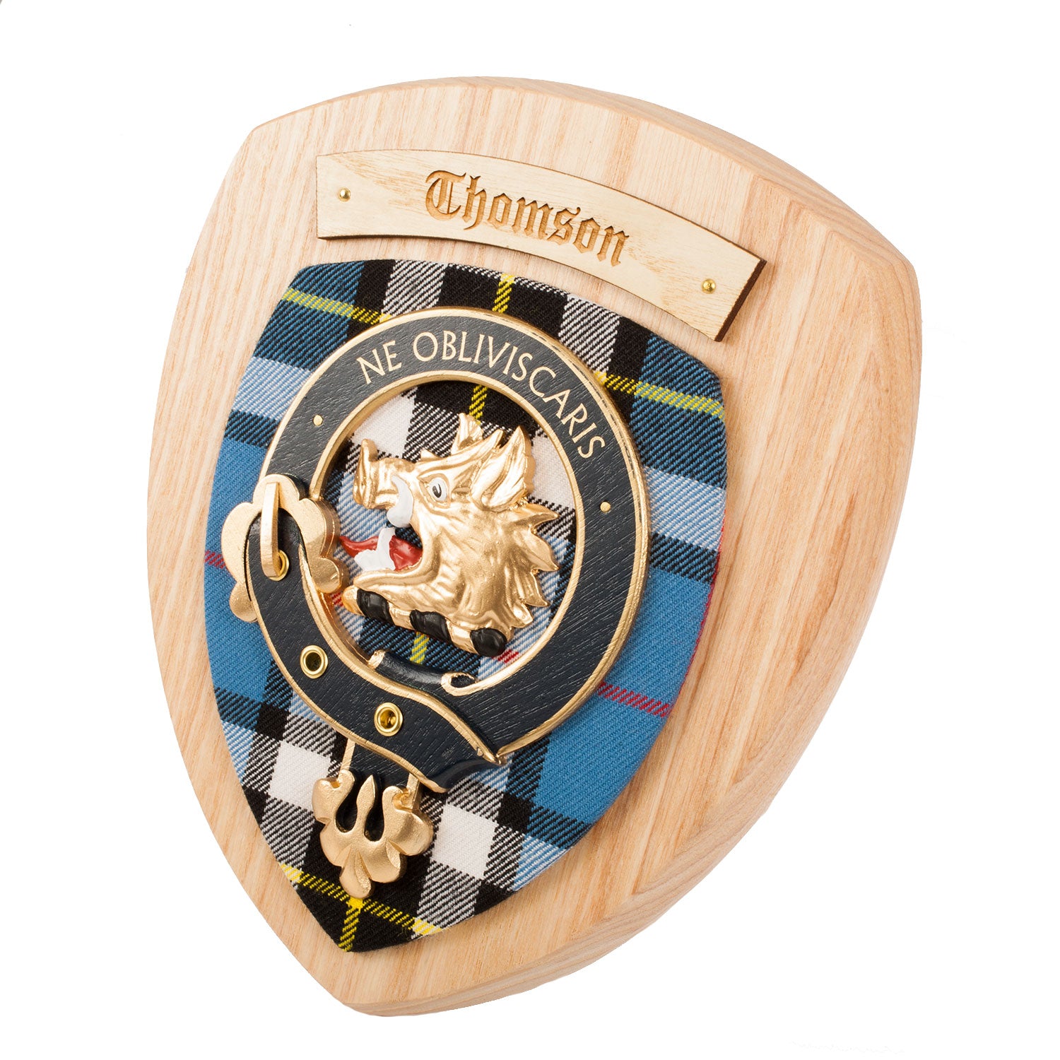 Clan Wall Plaque Thomson | The Scotland Shop