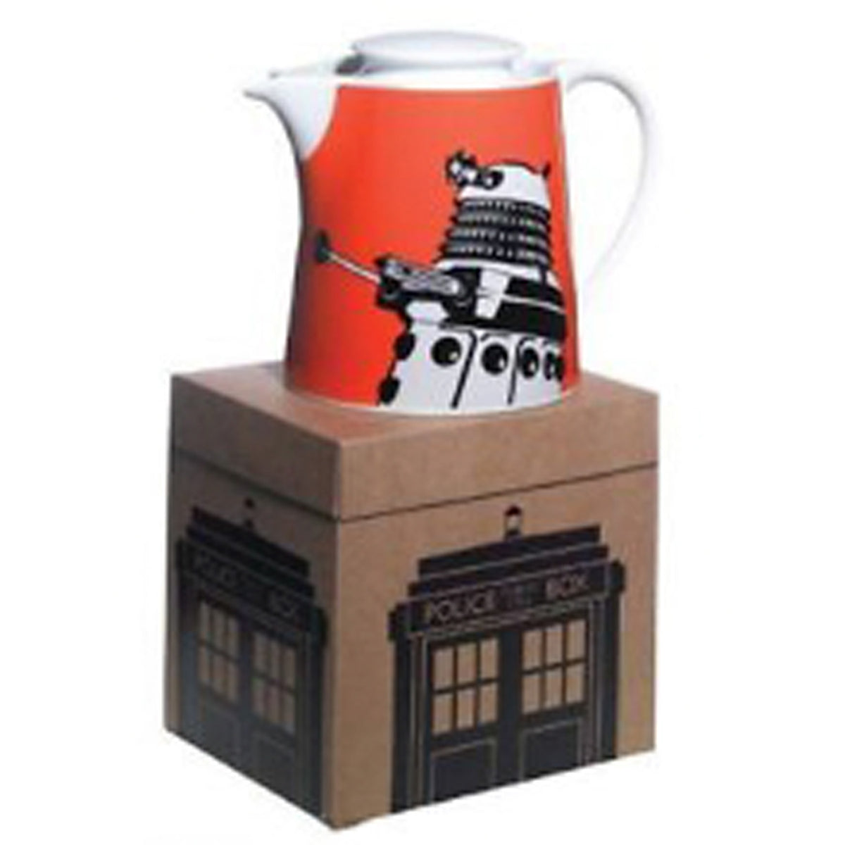 Dw Orange Dalek Teapot | The Scotland Shop
