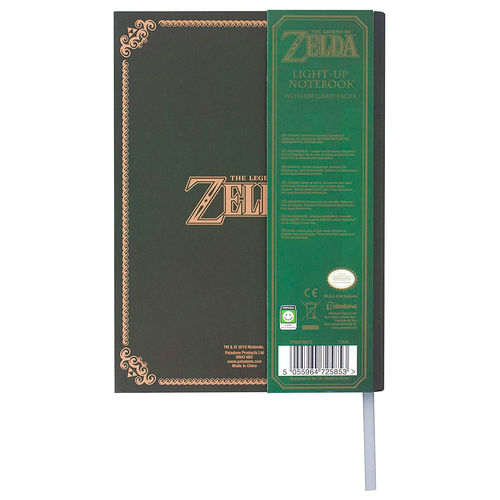 Triforce Light Up Notebook | The Scotland Shop
