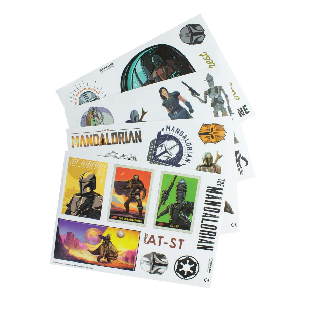 The Mandalorian Gadget Decals | The Scotland Shop