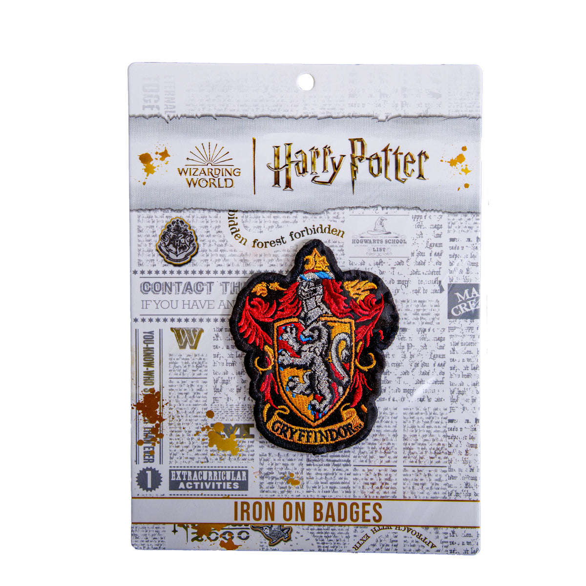 Hp Gryffindor Iron On Badgeables | The Scotland Shop