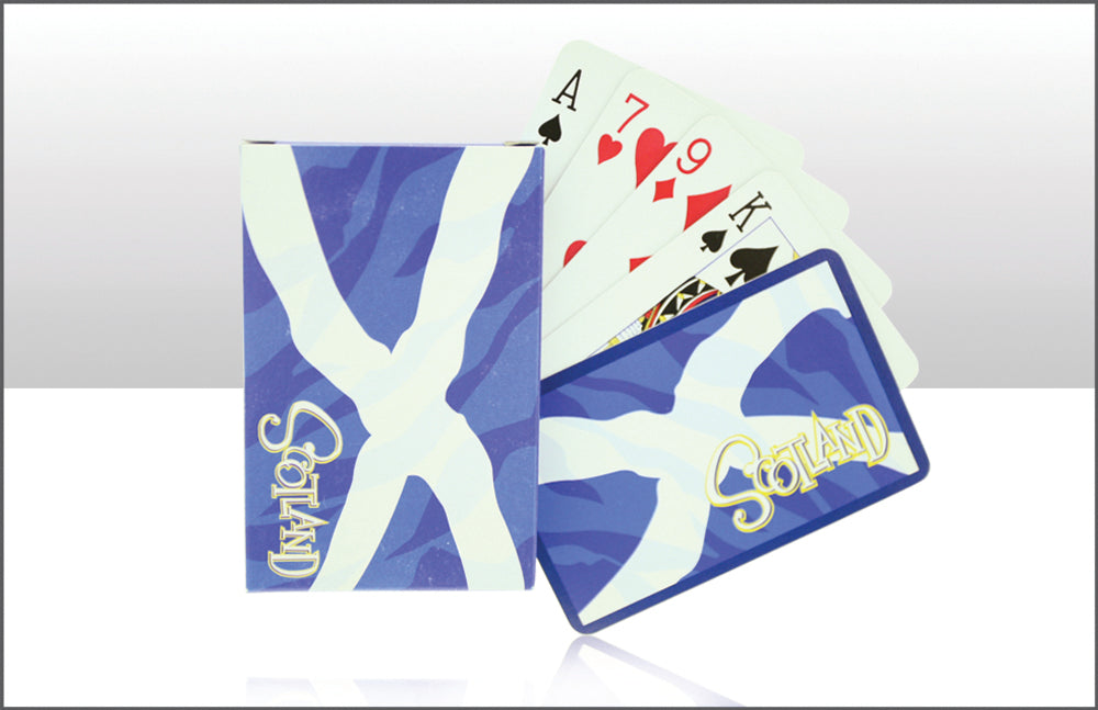 Saltire Playing Cards | The Scotland Shop