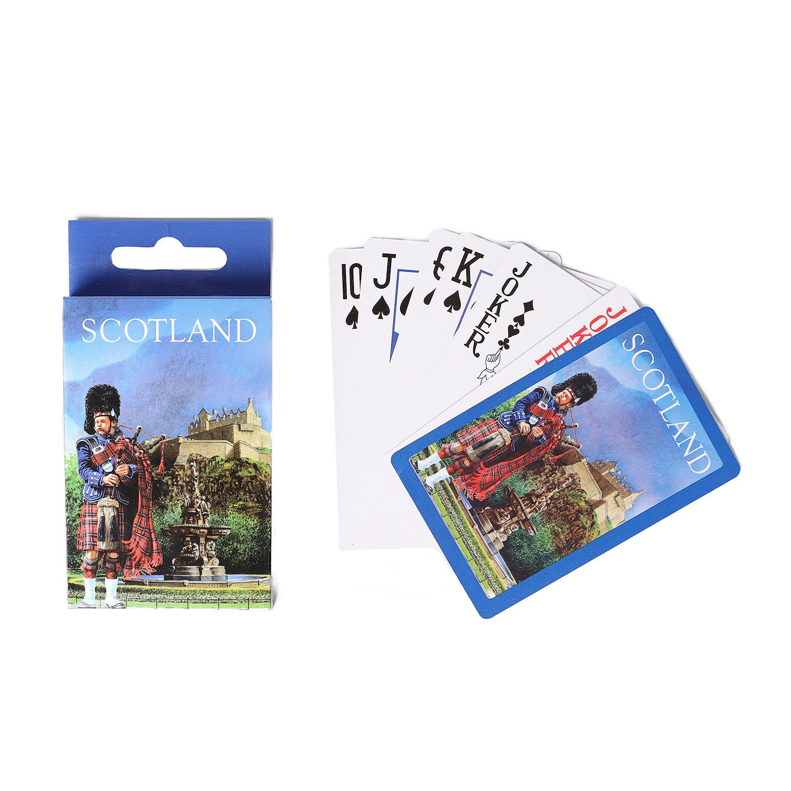Scotland Piper Scene Playing Cards | The Scotland Shop
