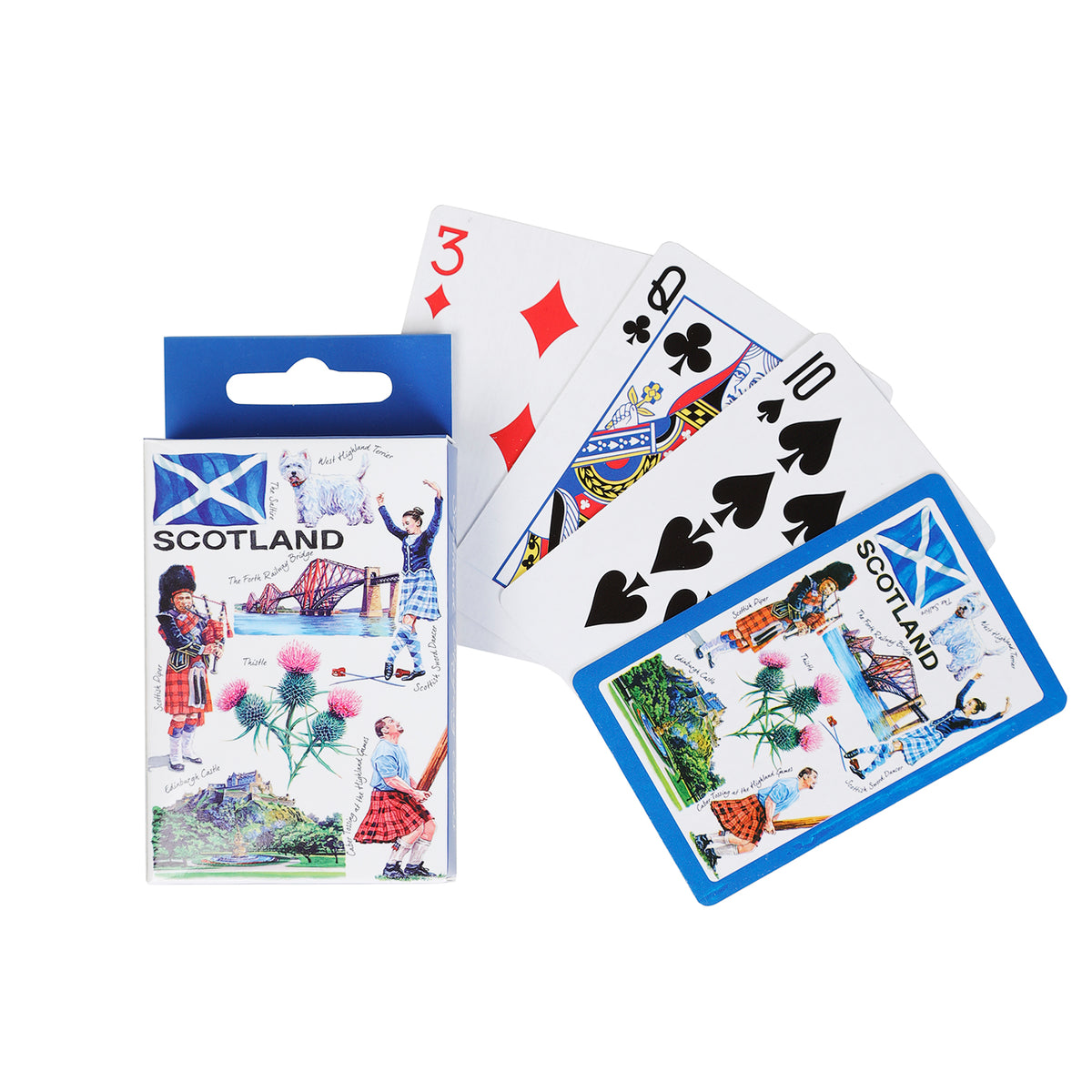 Iconic Scotland Playing Cards | The Scotland Shop