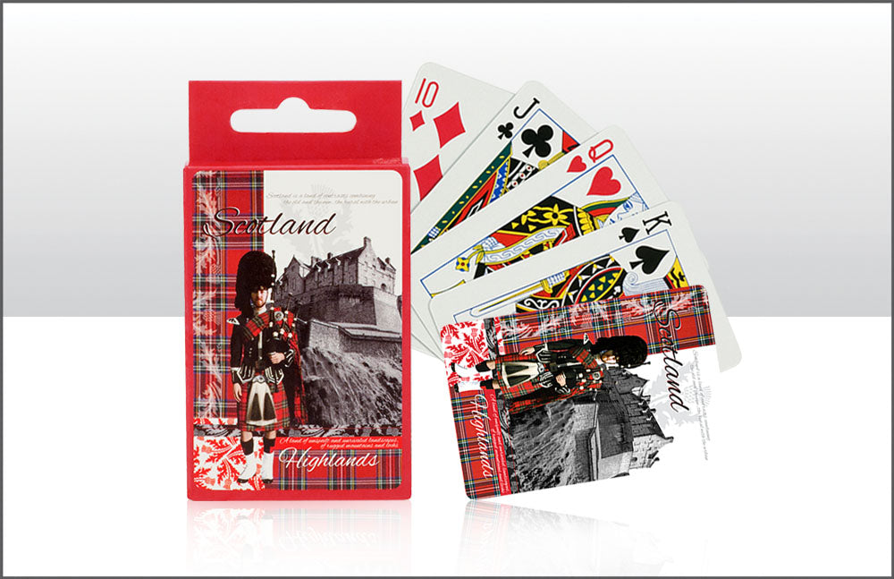Heraldic Scotland Playing Cards | The Scotland Shop