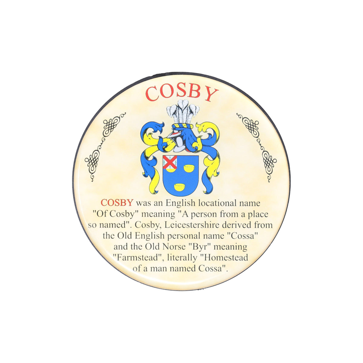 Heraldic Coaster Conway | The Scotland Shop