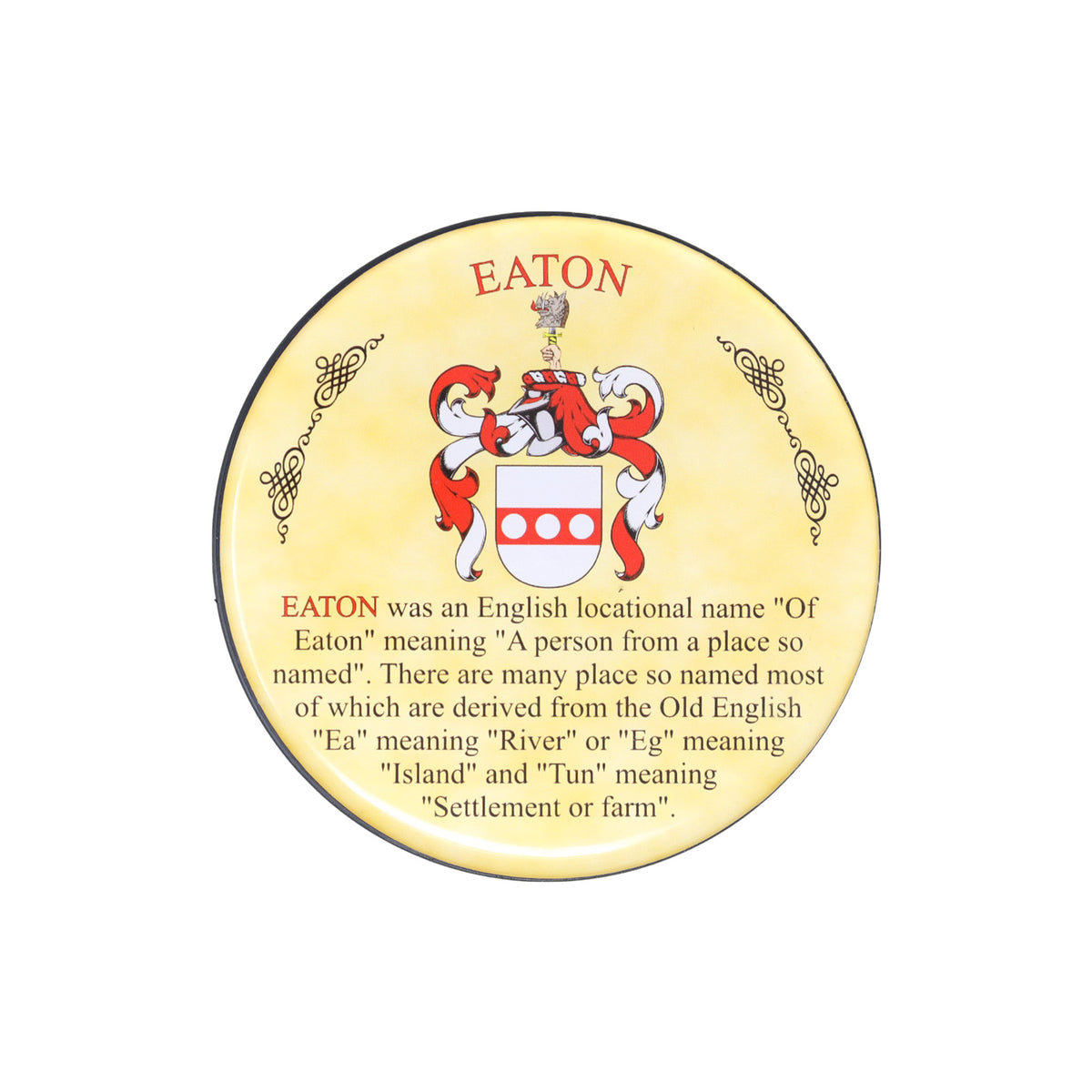 Heraldic Coaster Eaton | The Scotland Shop