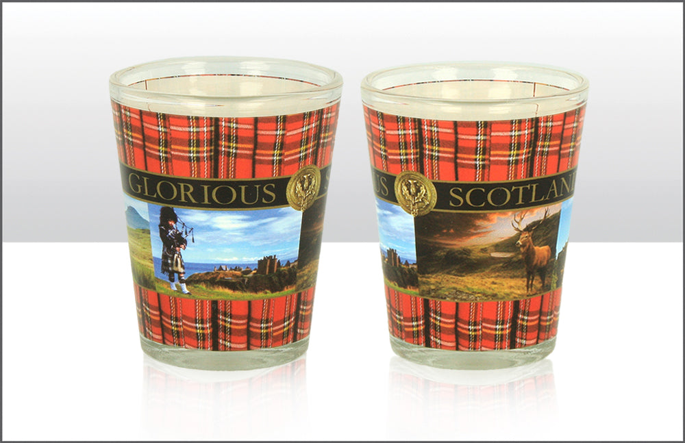Glorious Scotland Shot Glass | The Scotland Shop