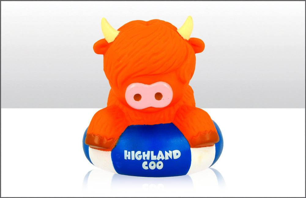 Highland Cow Rubber Bath Toy | The Scotland Shop