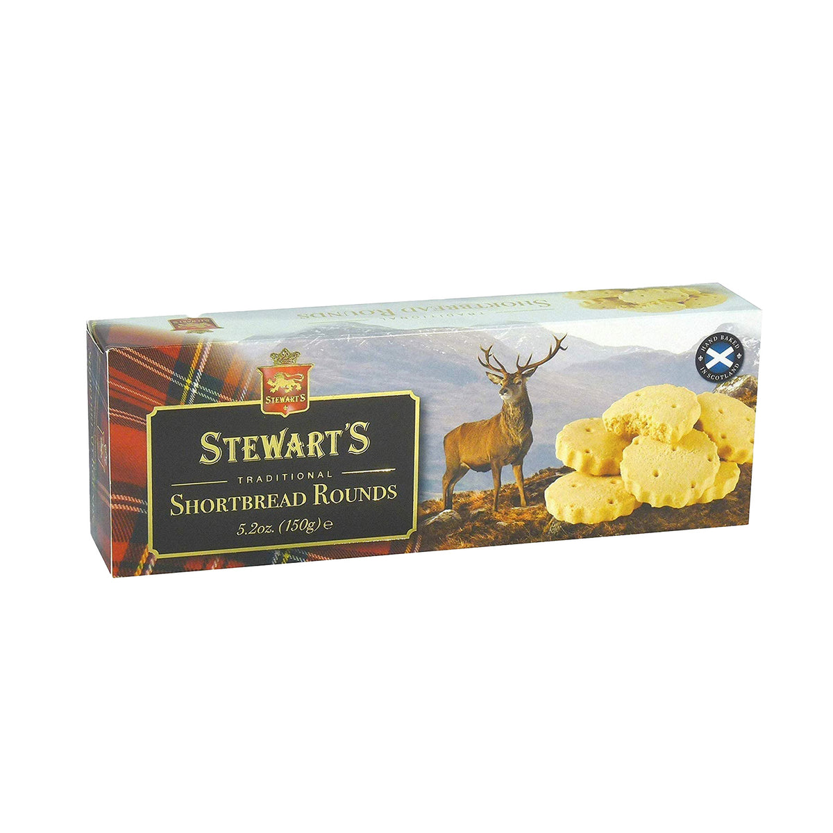 Shortbread Rounds Stag | The Scotland Shop