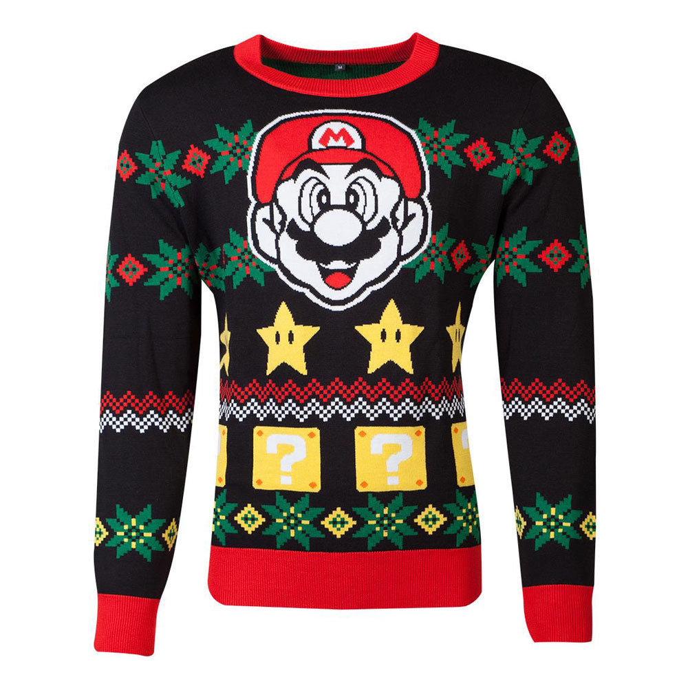 Super Mario Knitted Jumper | The Scotland Shop