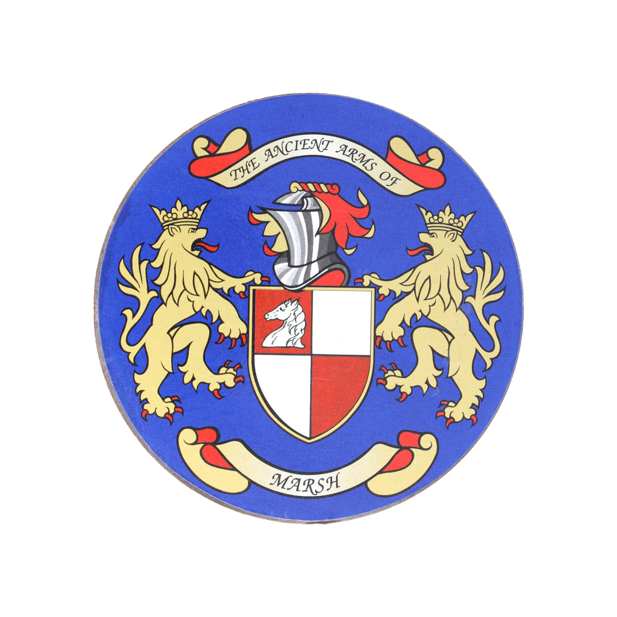 Coat Of Arms Coasters Marsh | The Scotland Shop