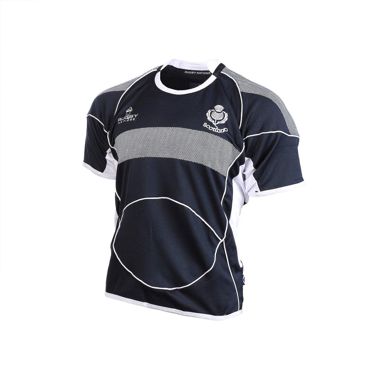 Gents S/S Crew Neck Rugby Shirt | The Scotland Shop