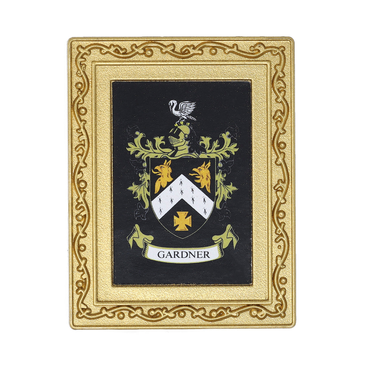 Coat Of Arms Fridge Magnet Gardner | The Scotland Shop