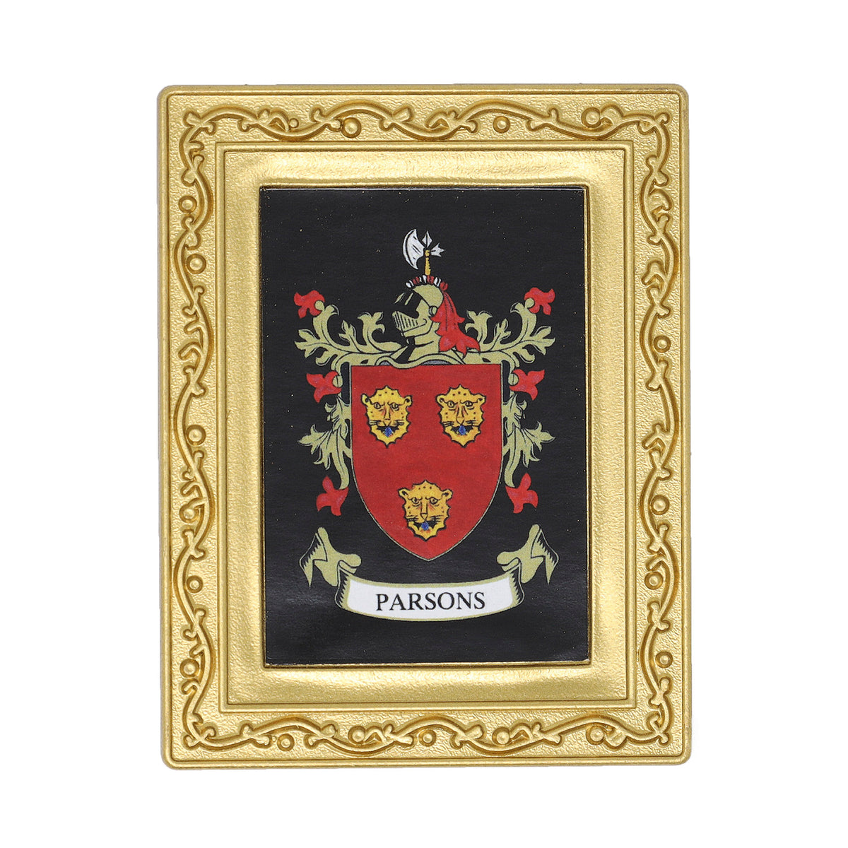 Coat Of Arms Fridge Magnet Parsons | The Scotland Shop