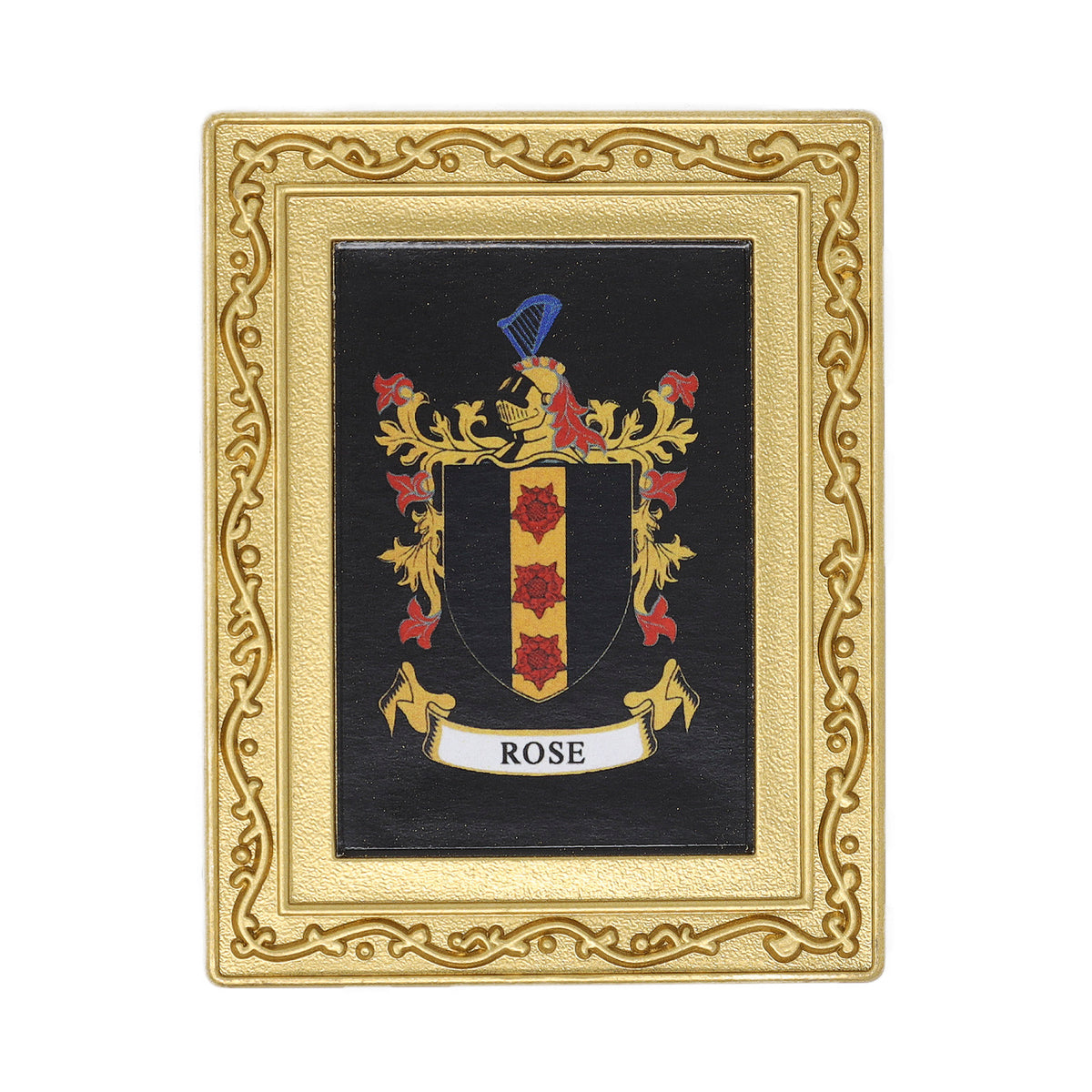 Coat Of Arms Fridge Magnet Rose | The Scotland Shop