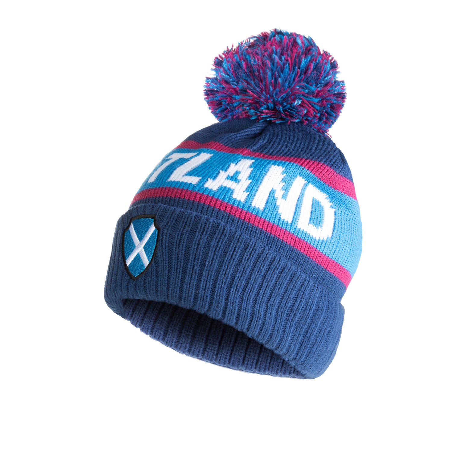 Scotland Shield Bobble Hat | The Scotland Shop