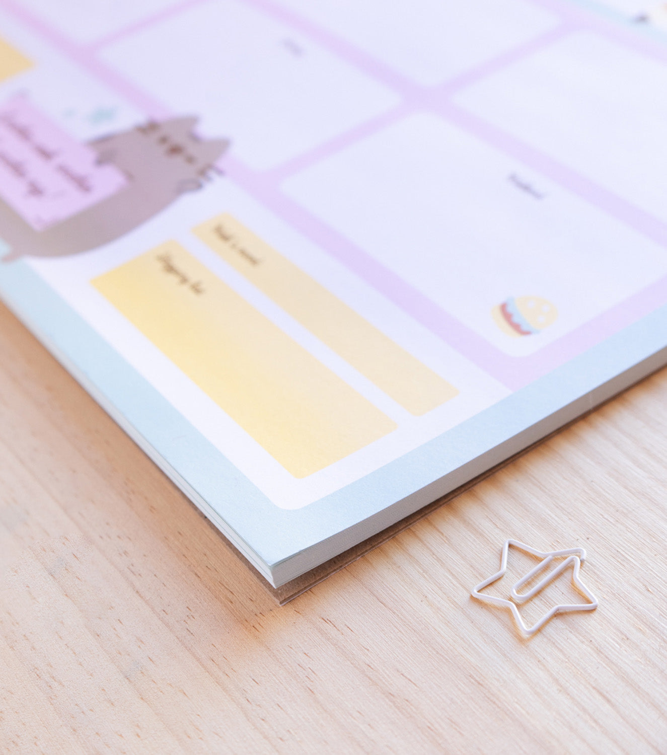 Pusheen A3 Weekly Planner | The Scotland Shop