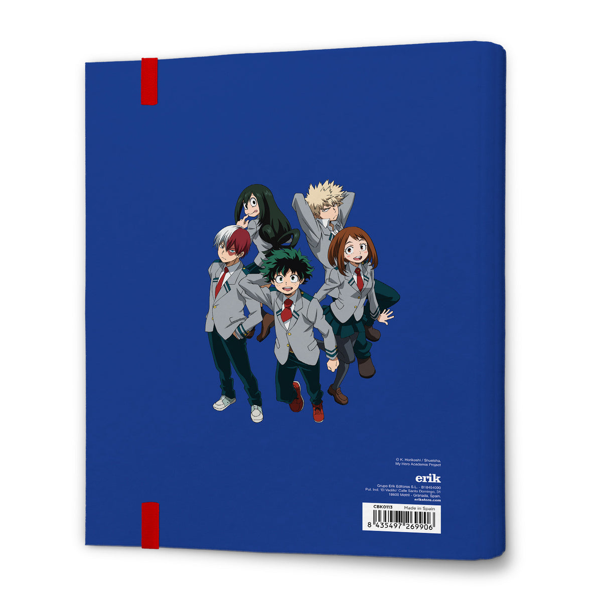 Mha 4 Ring Binder/100 Sheets/Dividers | The Scotland Shop