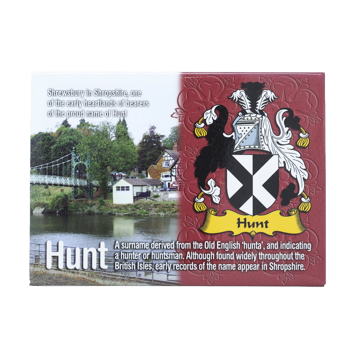 Scenic Metallic Magnet Wales Ni Eng Hunt | The Scotland Shop
