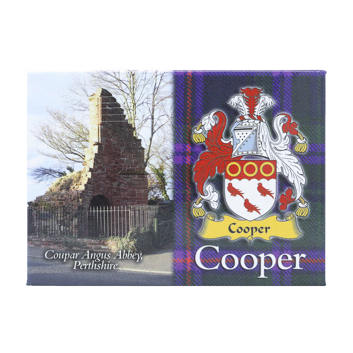Clan/Family Scenic Magnet Cooper S | The Scotland Shop