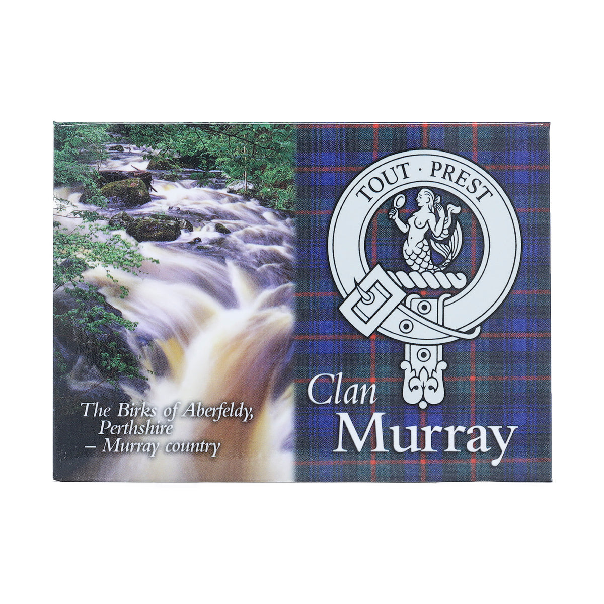 Clan/Family Scenic Magnet Murray S | The Scotland Shop