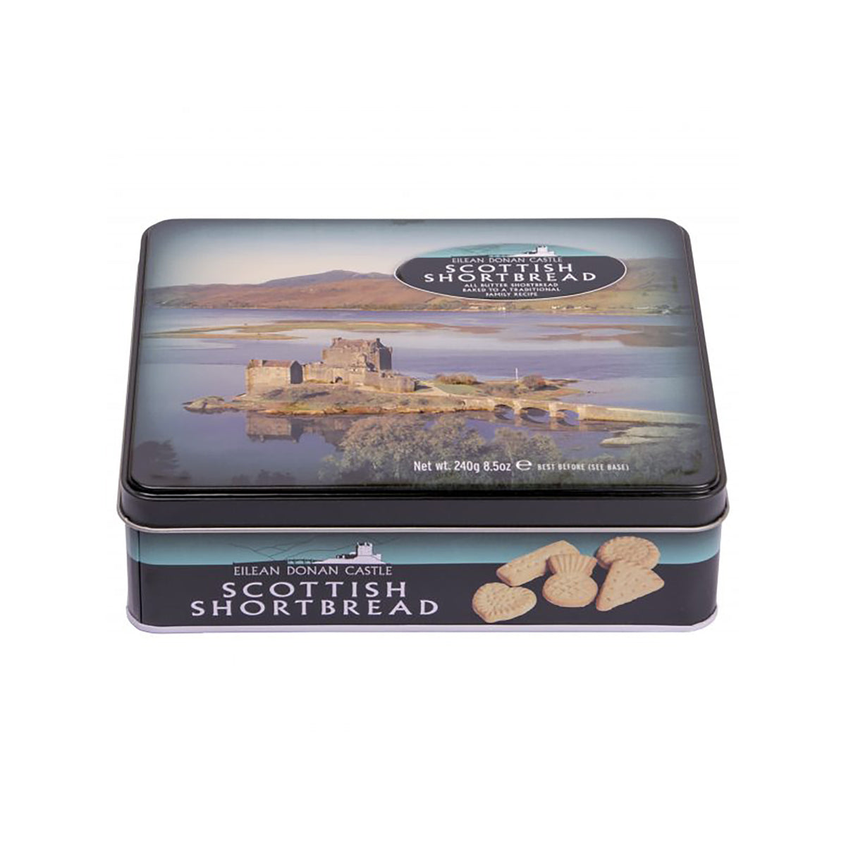 Eilean Donan Vanilla Shortbread Tin | The Scotland Shop