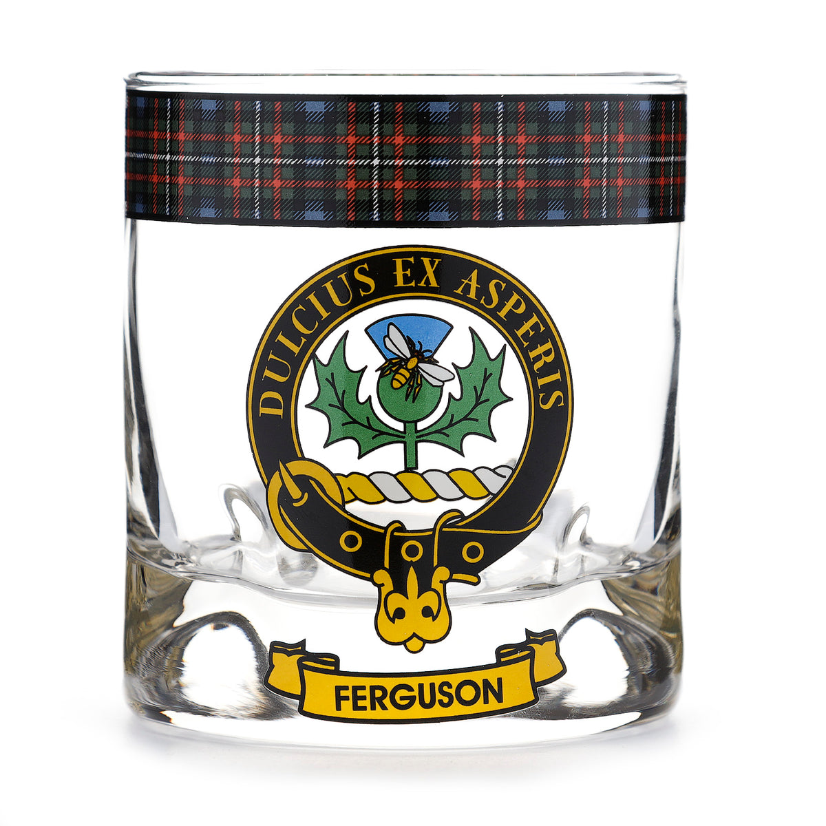 Kc Clan Whisky Glass Ferguson | The Scotland Shop