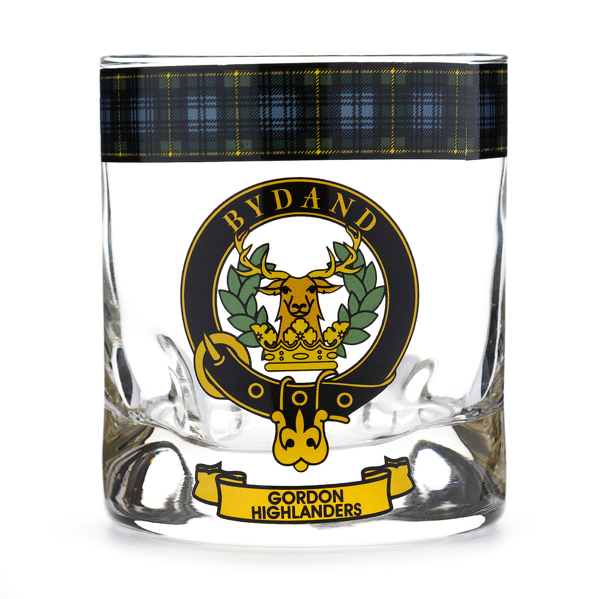 Kc Clan Whisky Glass Gordon Highlanders | The Scotland Shop