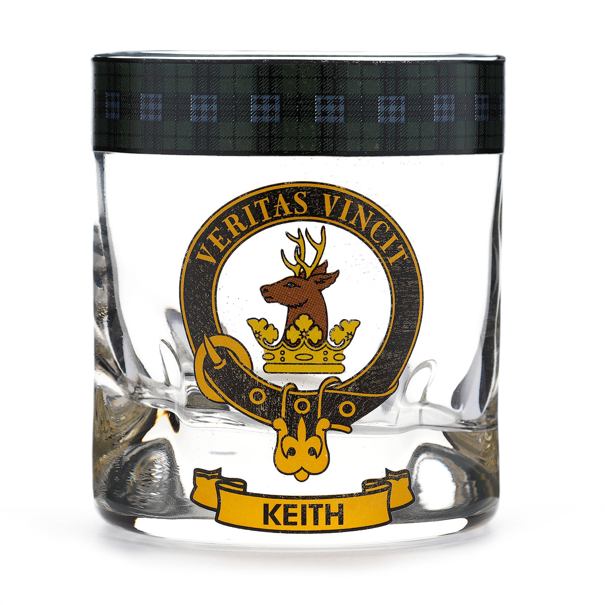 Kc Clan Whisky Glass Keith | The Scotland Shop