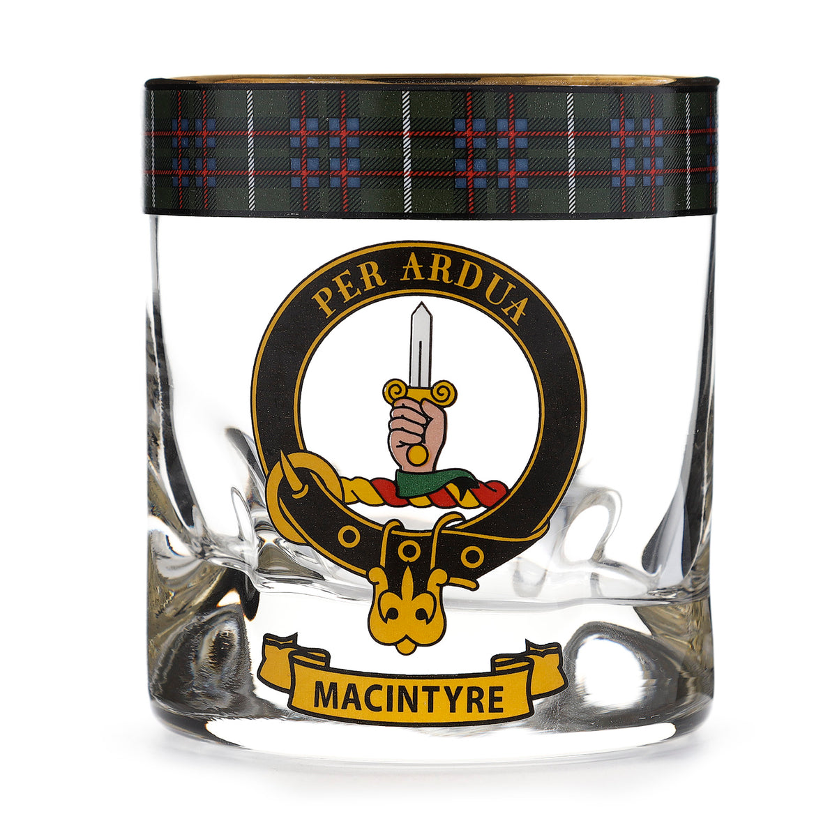 Kc Clan Whisky Glass Macintosh | The Scotland Shop