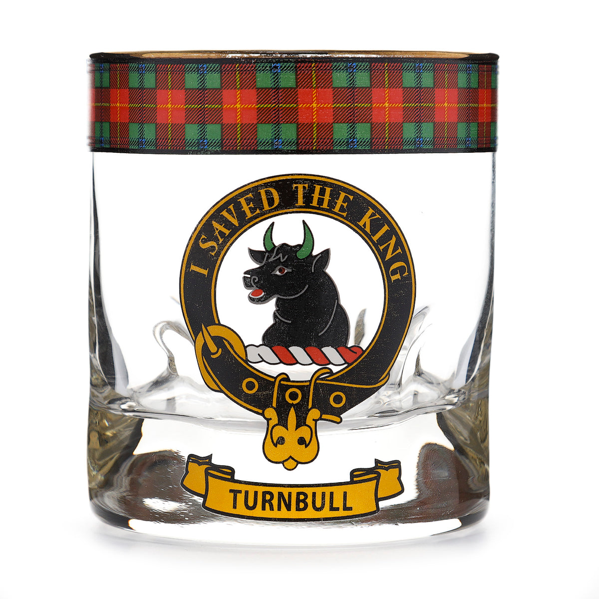 Kc Clan Whisky Glass Turnbull | The Scotland Shop