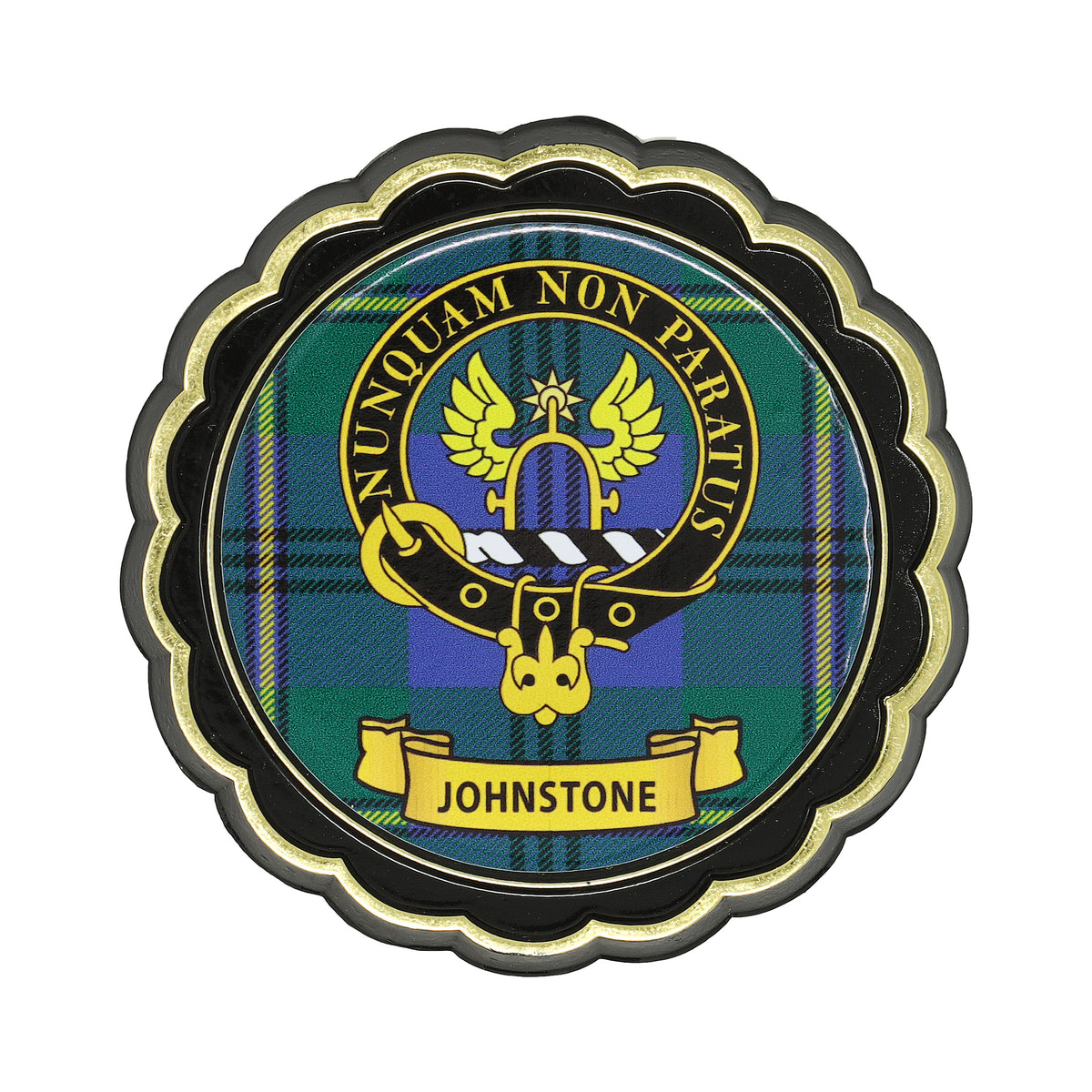 Clan Crest Fridge Magnets Johnstone | The Scotland Shop
