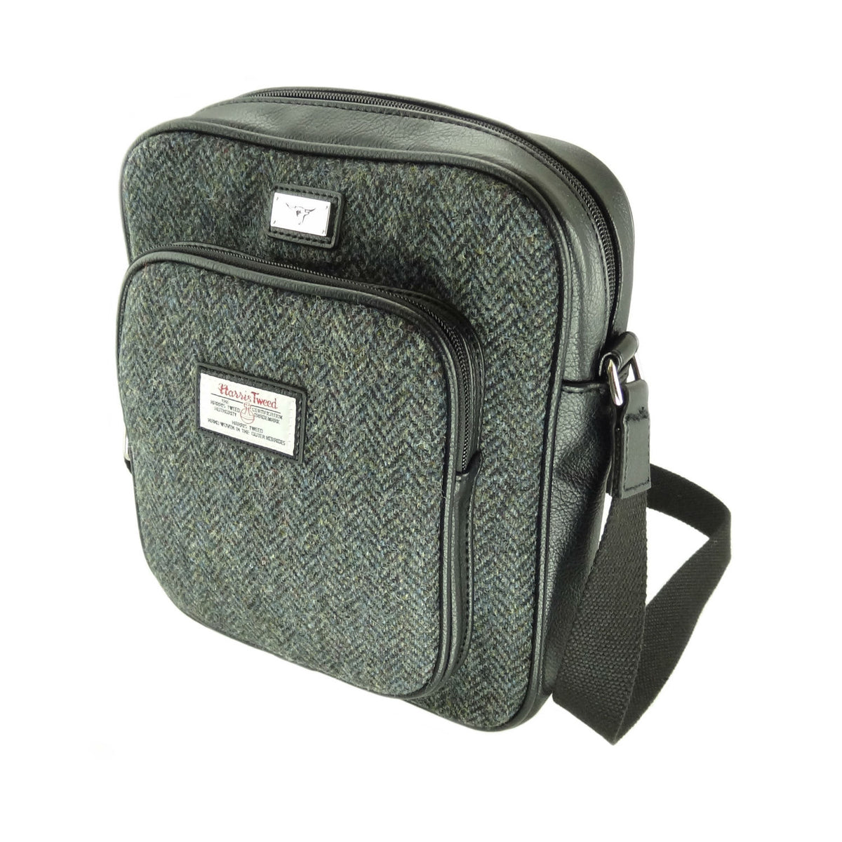 Harris Tweed Tay Man Bag Macleod Tartan | The Scotland Shop