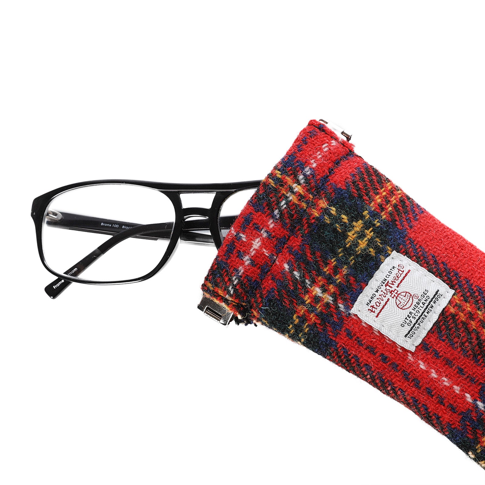 Harris Tweed Glasses Case Royal Stewart | The Scotland Shop